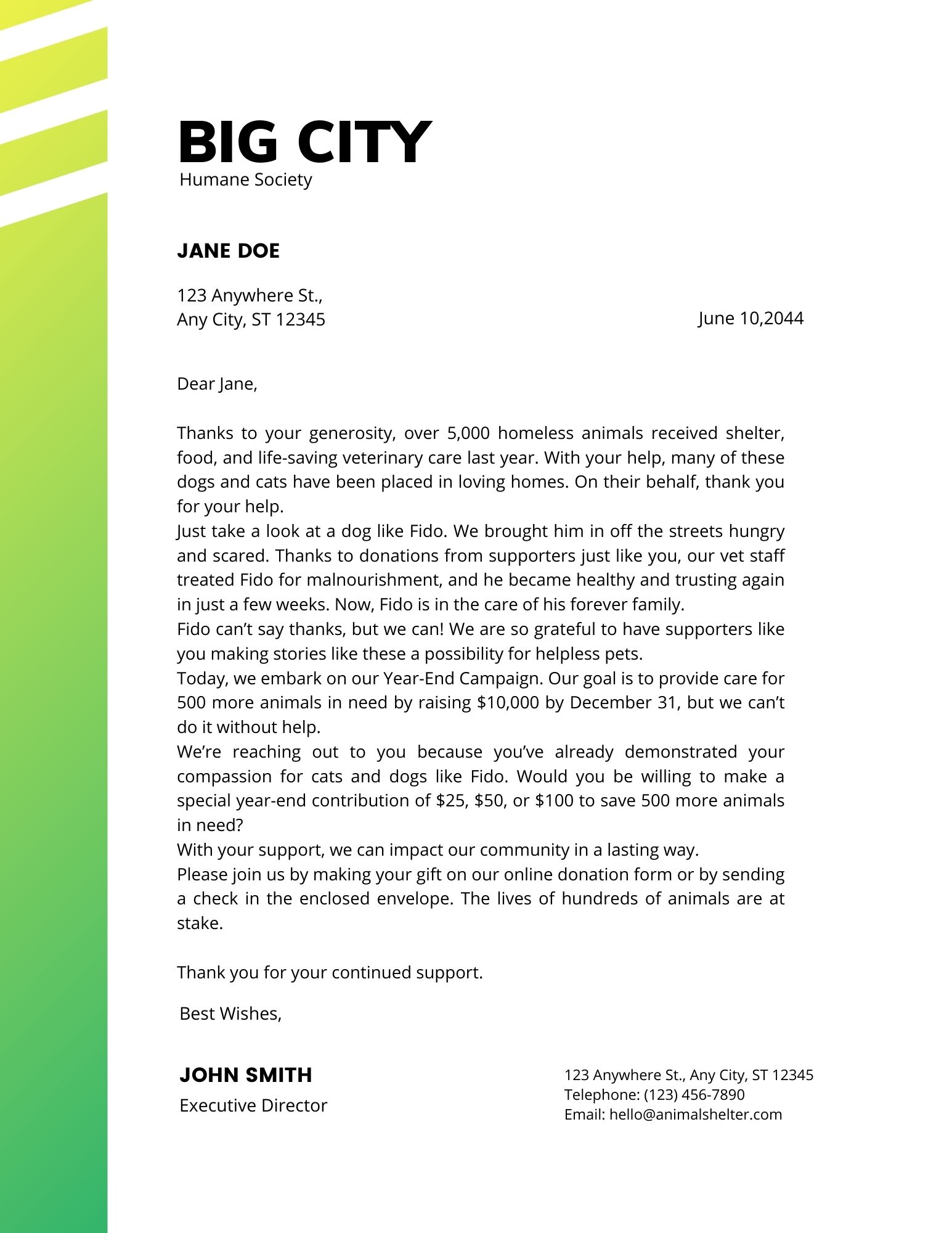 7 Great Year End Appeal Letter Tips With Free Samples